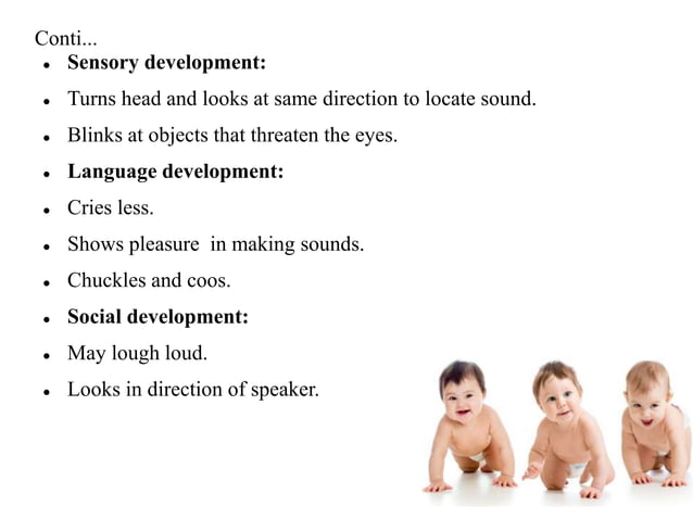 Growth and development of infant ppt | PPTX | Parenting Babies and Toddlers | Parenting