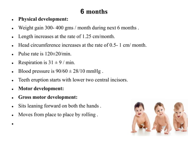 Growth and development of infant ppt | PPTX | Parenting Babies and ...