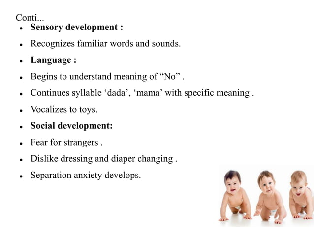 Growth and development of infant ppt | PPTX | Parenting Babies and ...