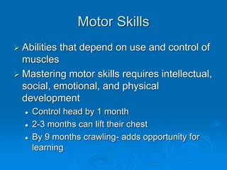 Growth and development of infants | PPT