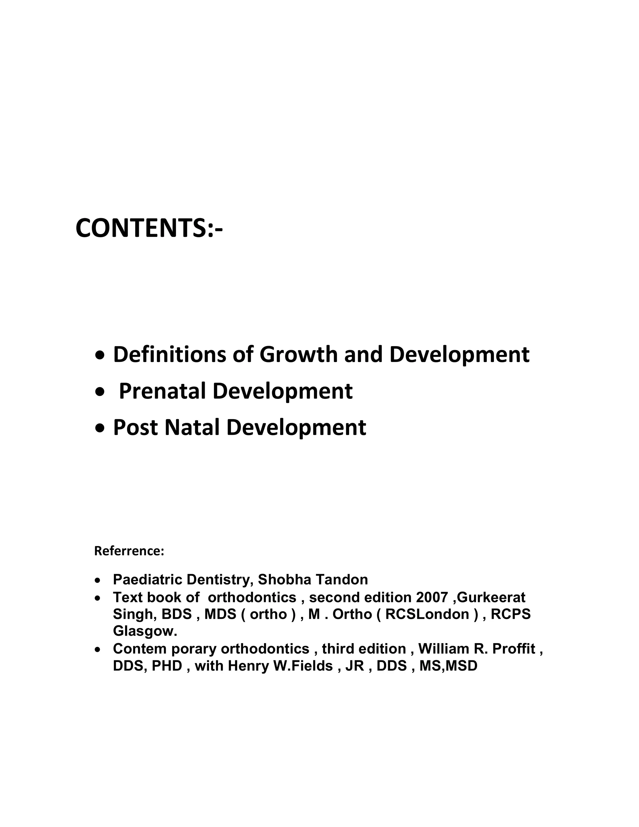 growth and development of maxilla | PDF