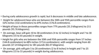 GROWTH AND DEVELOPMENT OF THE ADOLESCENT - MEDICAL-SURGICAL NURSING.pptx