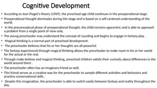 GROWTH AND DEVELOPMENT OF THE PRESCHOOLER - MEDICAL-SURGICAL NURSING.pptx