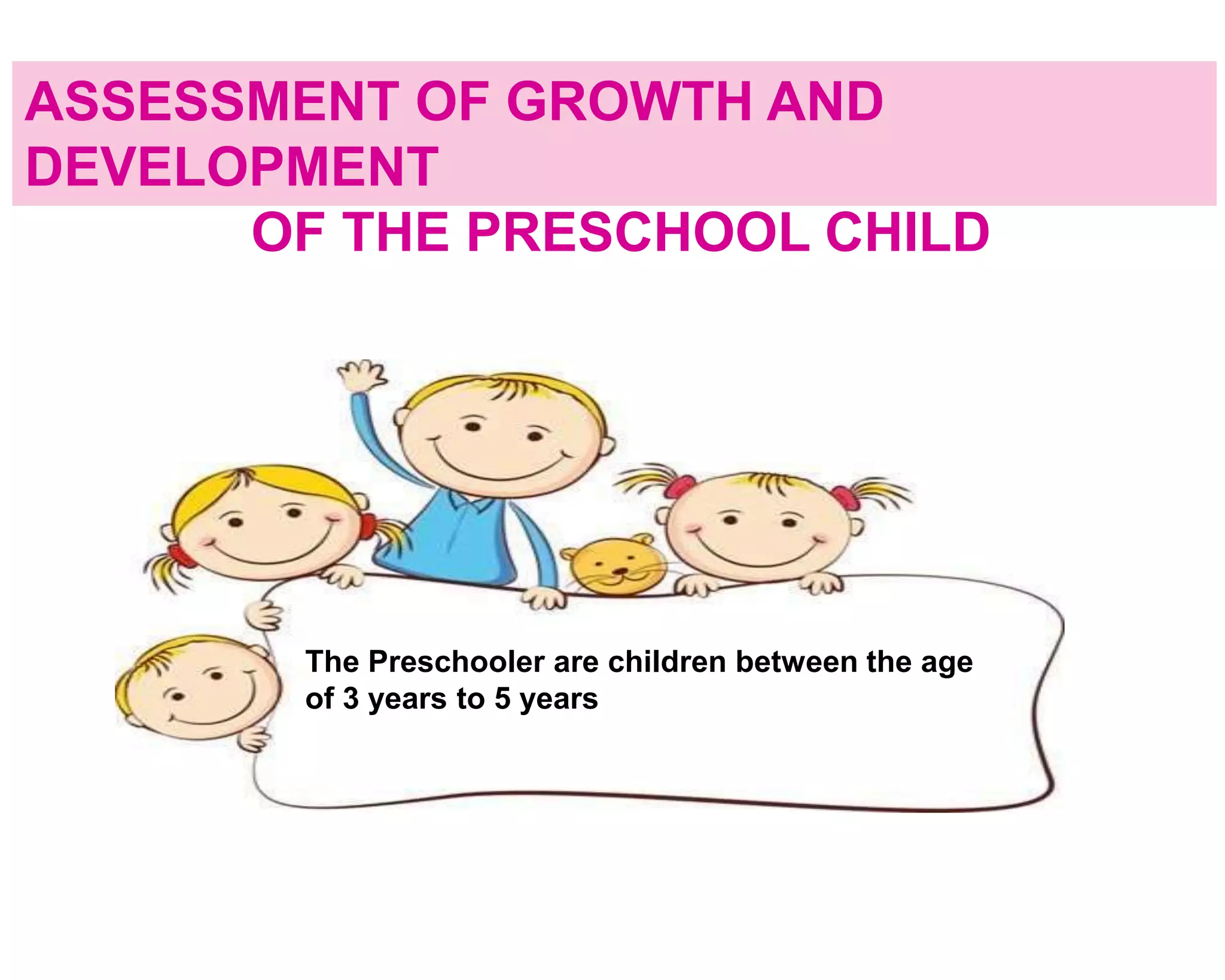growth and development Preschooler.pptx