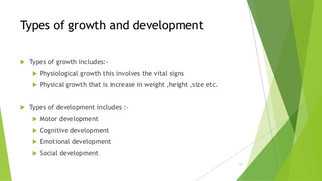 Growth and development presentation