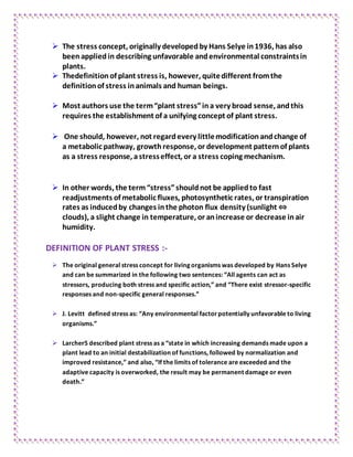 Growth and development stress | DOCX