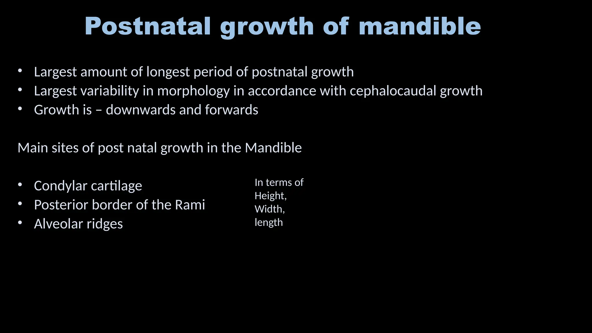 growth and development of craniofacial complex | PPT