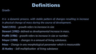 growth and development of craniofacial complex | PPTX
