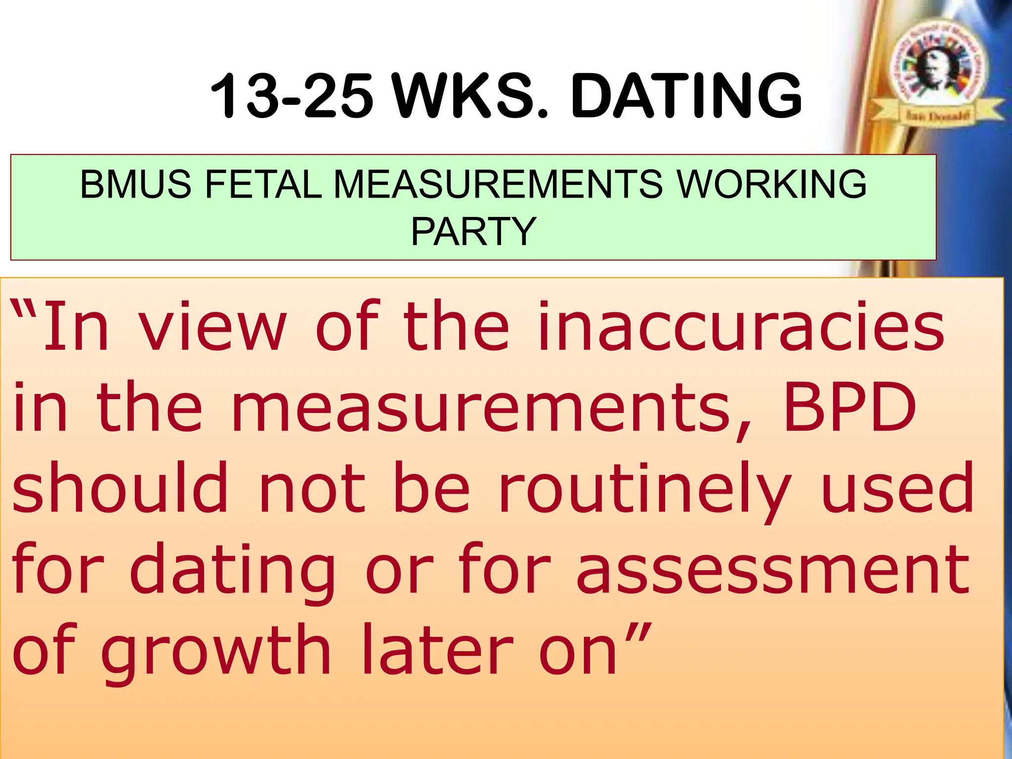 FETAL GROWTH ASSESSMENT CONCEPT OF F.G.R. & PLOTTING GROWTH CHARTS | PDF
