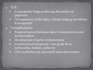 Growth anomalies of the female genital tract | PPT