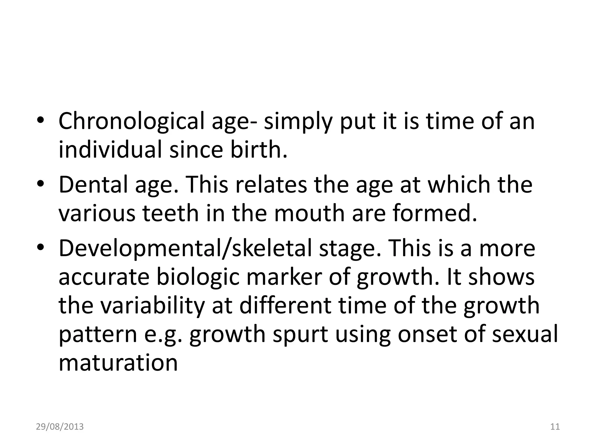 Growth assessment in orthodontics using radiograph by dr aghimien | PPTX