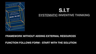 Growth by thinking inside the box | PPT