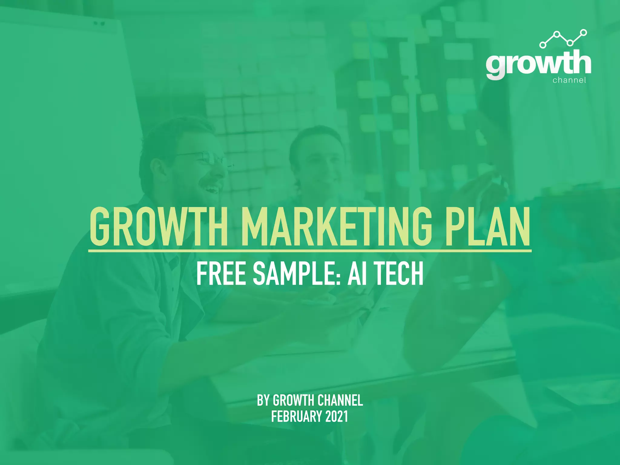 Free Growth Marketing Plan Sample For a B2B AI Technology Company | PDF