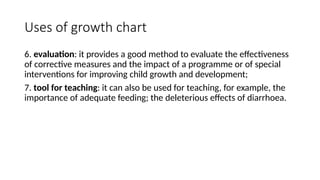Growth chart, its uses, development of new WHO growth chart.pptx