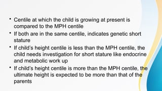 growth charts in pediatrics for assessment | PPTX