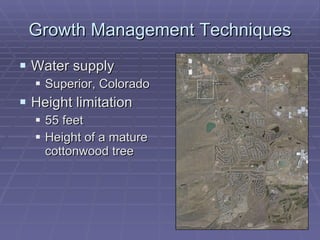 Growth Controls | PPT