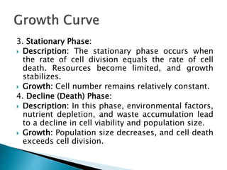 Growth curve and Measurement of algal growth | PPTX