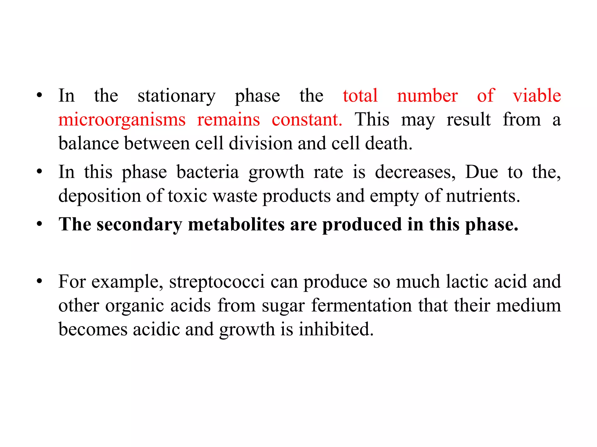 Growth curve of bacteria and factors effect bacterial growth curve | PPT