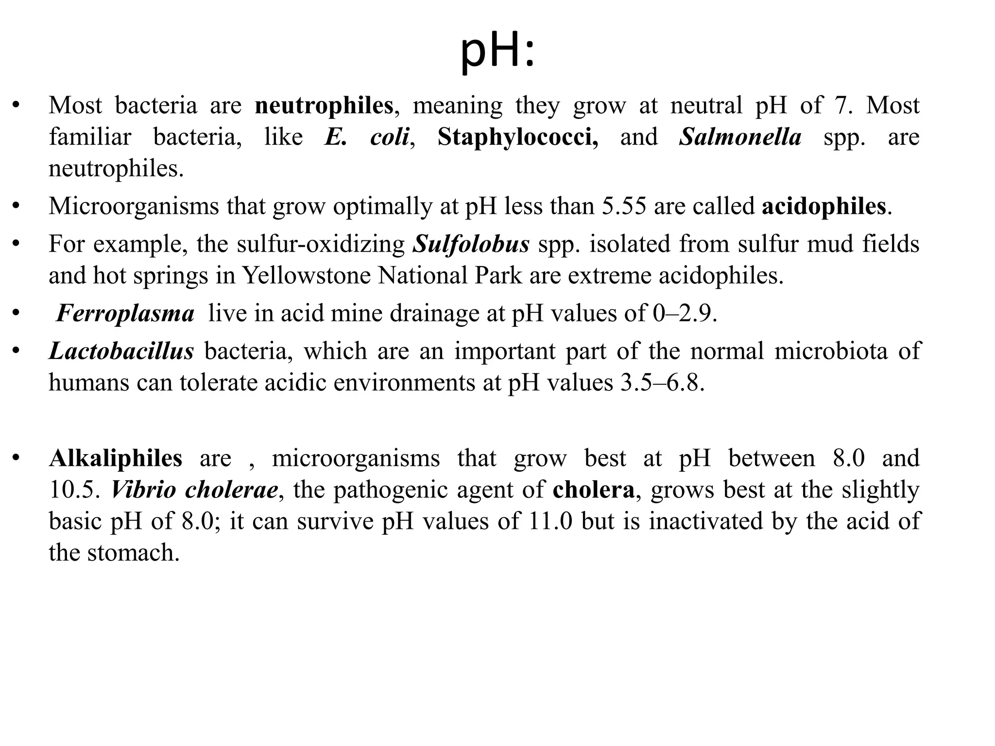 Growth curve of bacteria and factors effect bacterial growth curve | PPT