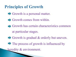 Growth & development | PPTX