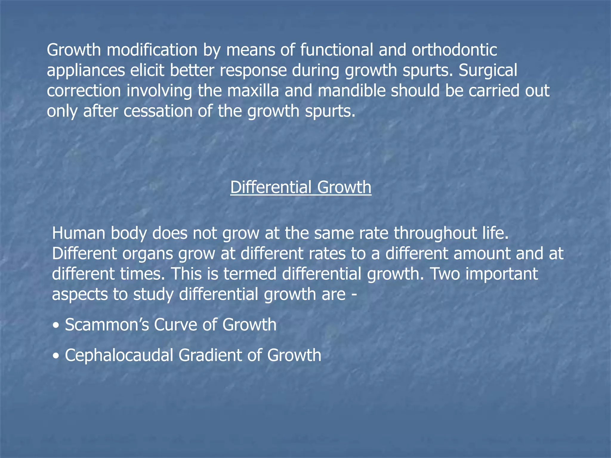 Growth & Development - General Principles & Concepts | PPT