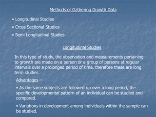 Growth & Development - General Principles & Concepts | PPT