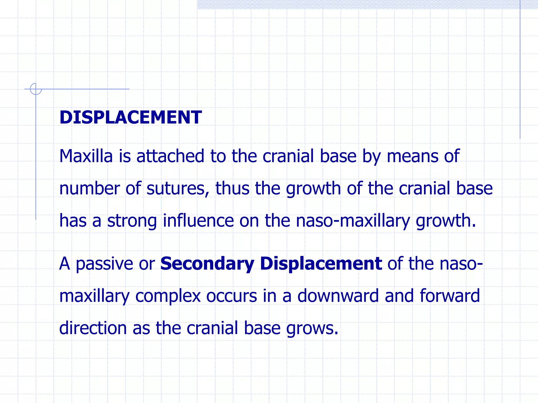 Growth & Development of Maxilla | PPT