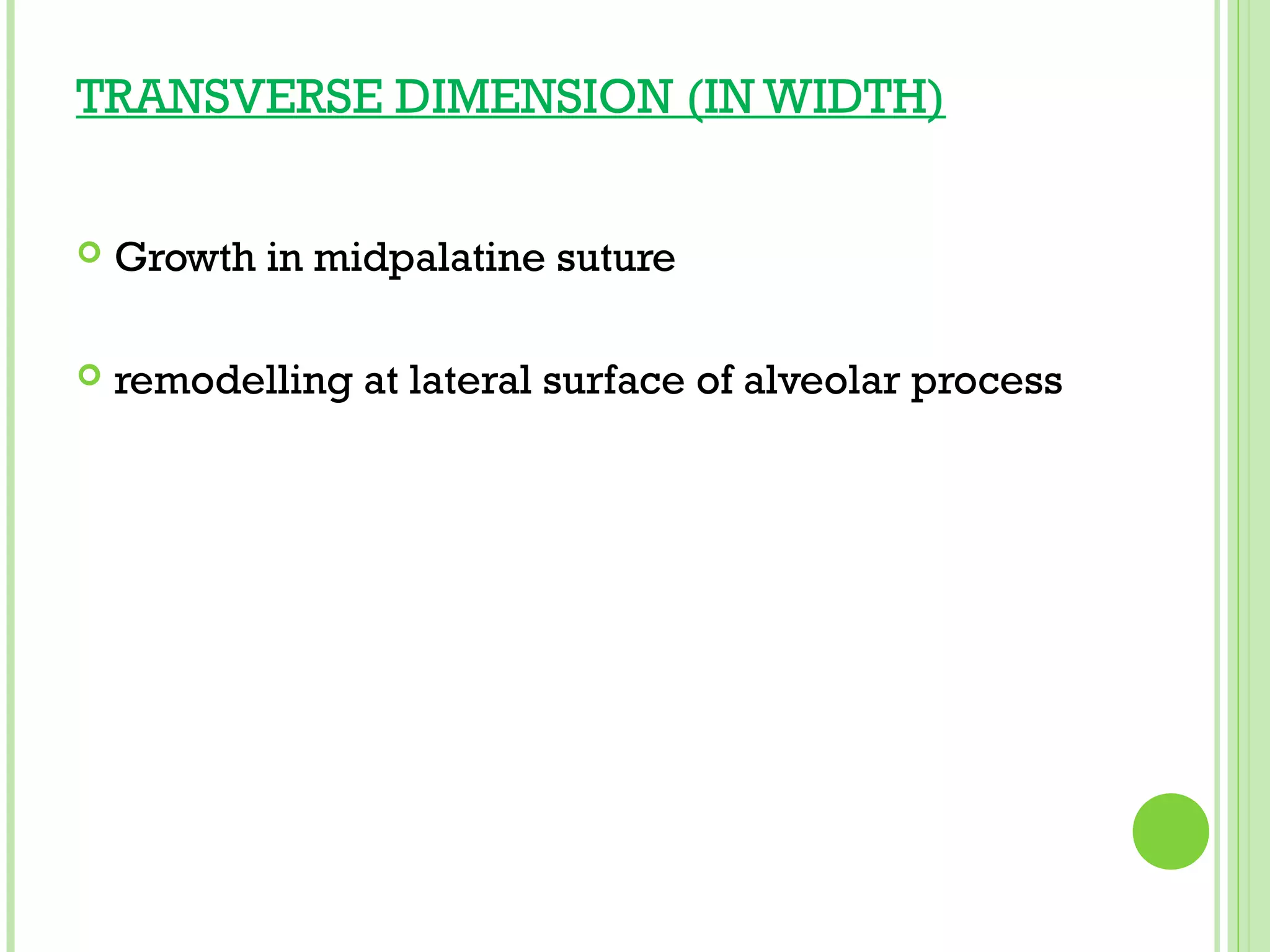 Growth & development of maxilla and mandible | PPT