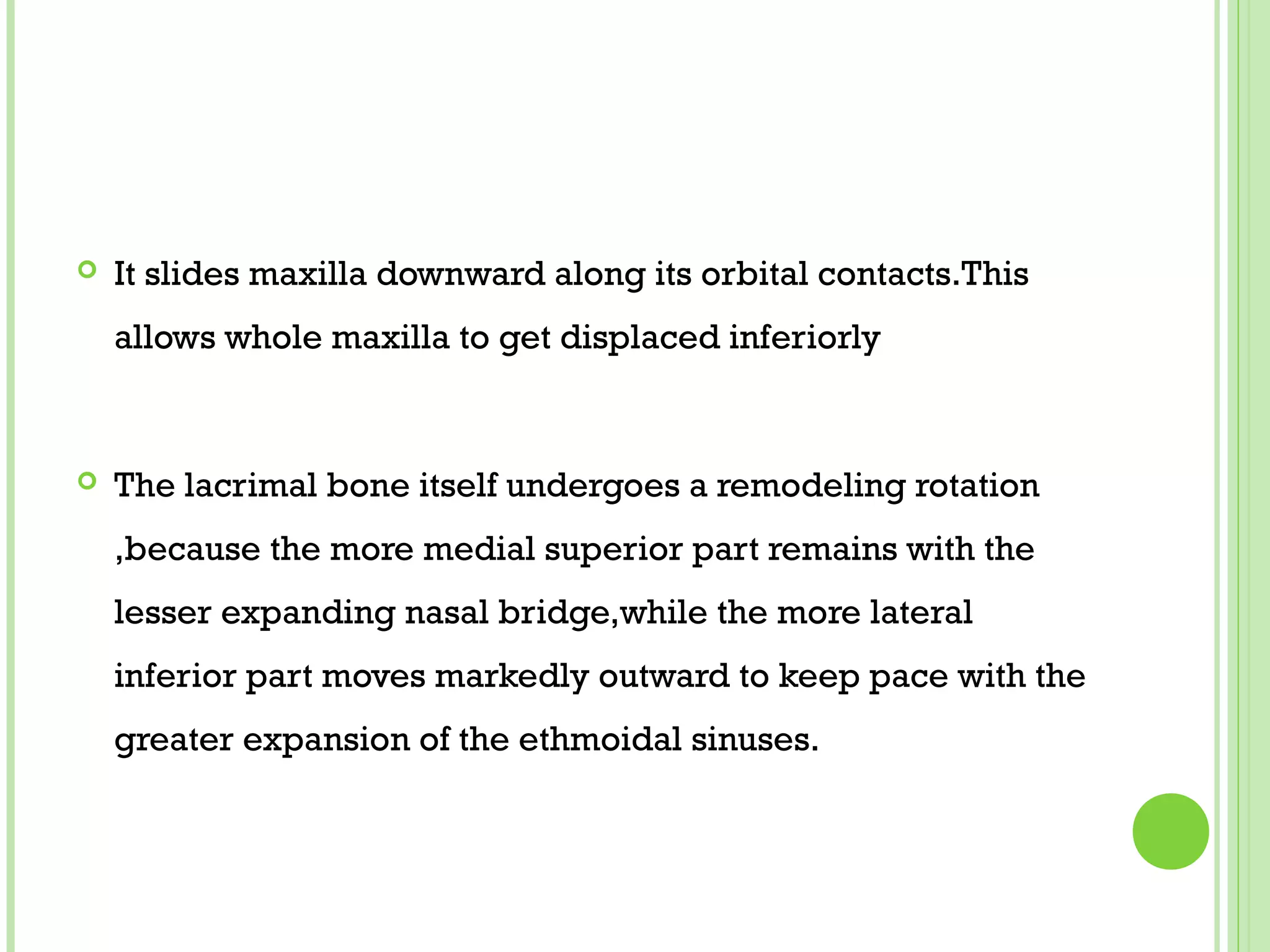 Growth & development of maxilla and mandible | PPT