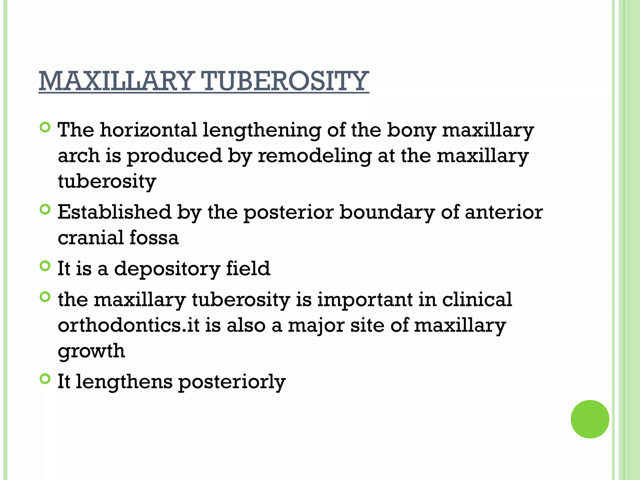 Growth & development of maxilla and mandible | PPT