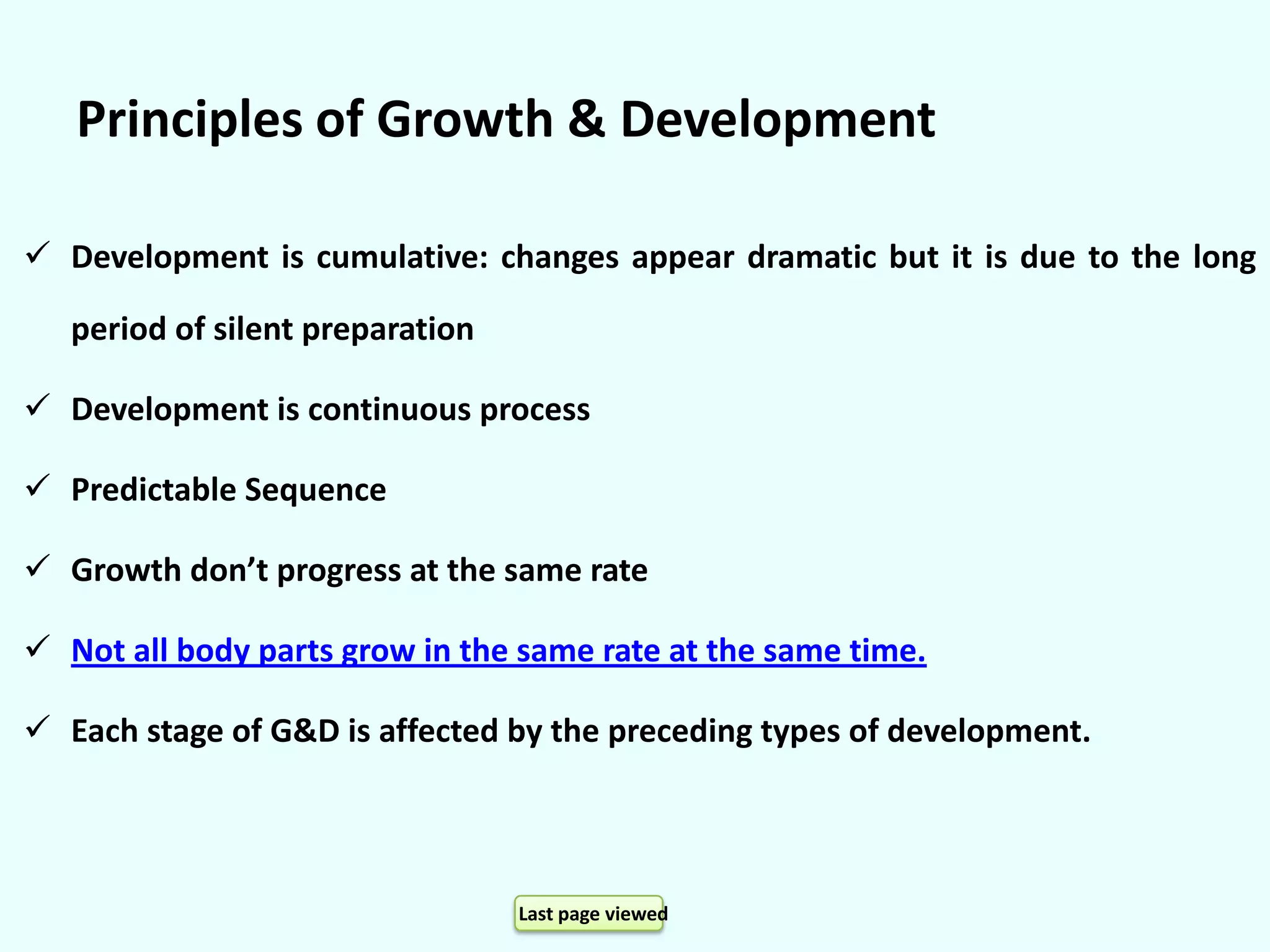 Growth & developmentweb | PPTX