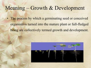Growth & devpt | PPT