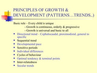 Growth & Devt | PPT
