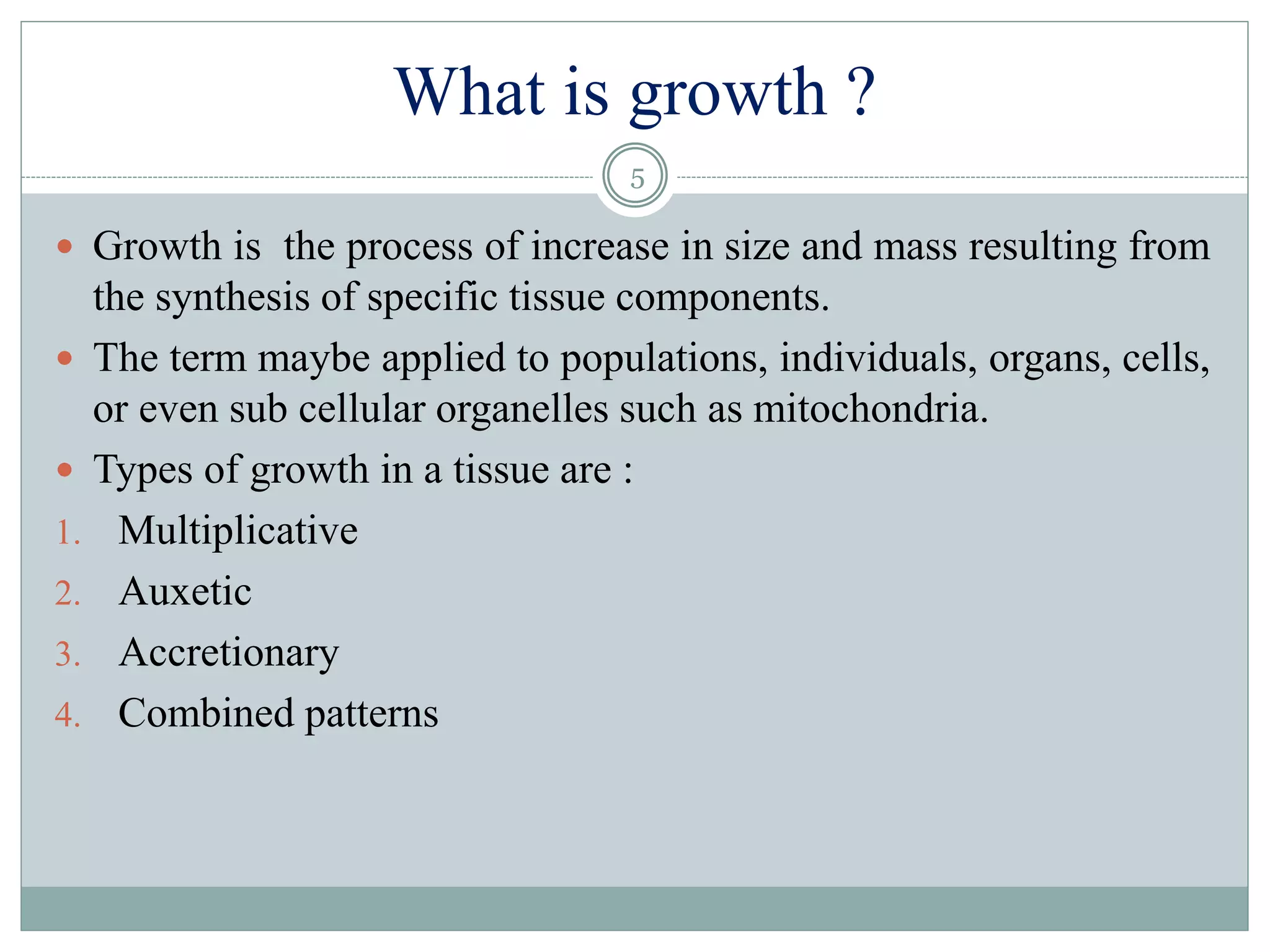 Growth disorder | PPTX