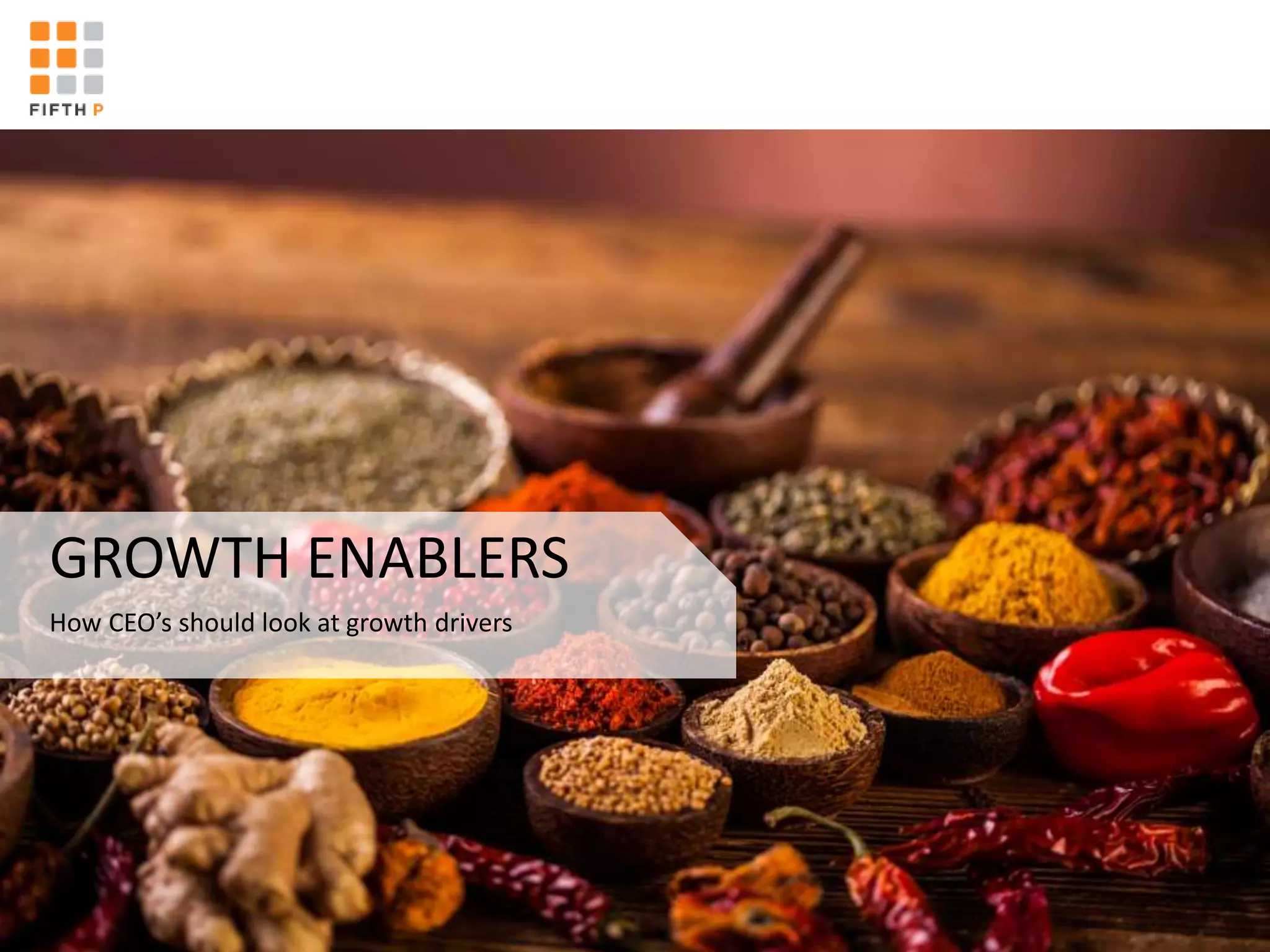 Growth enablers | PPTX