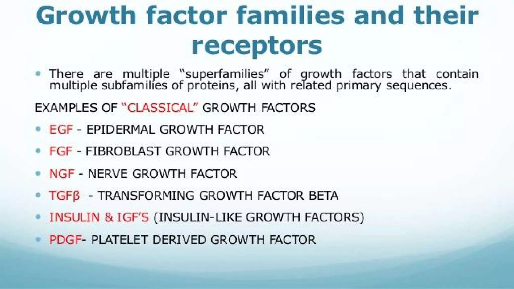 Growth Factors | PDF