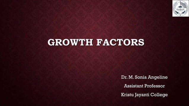 Growth factors | PDF | Biological Sciences | Science