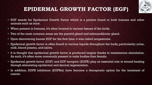 Growth factors | PDF | Biological Sciences | Science