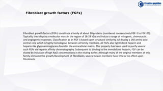 Growth factors creative peptides | PPT