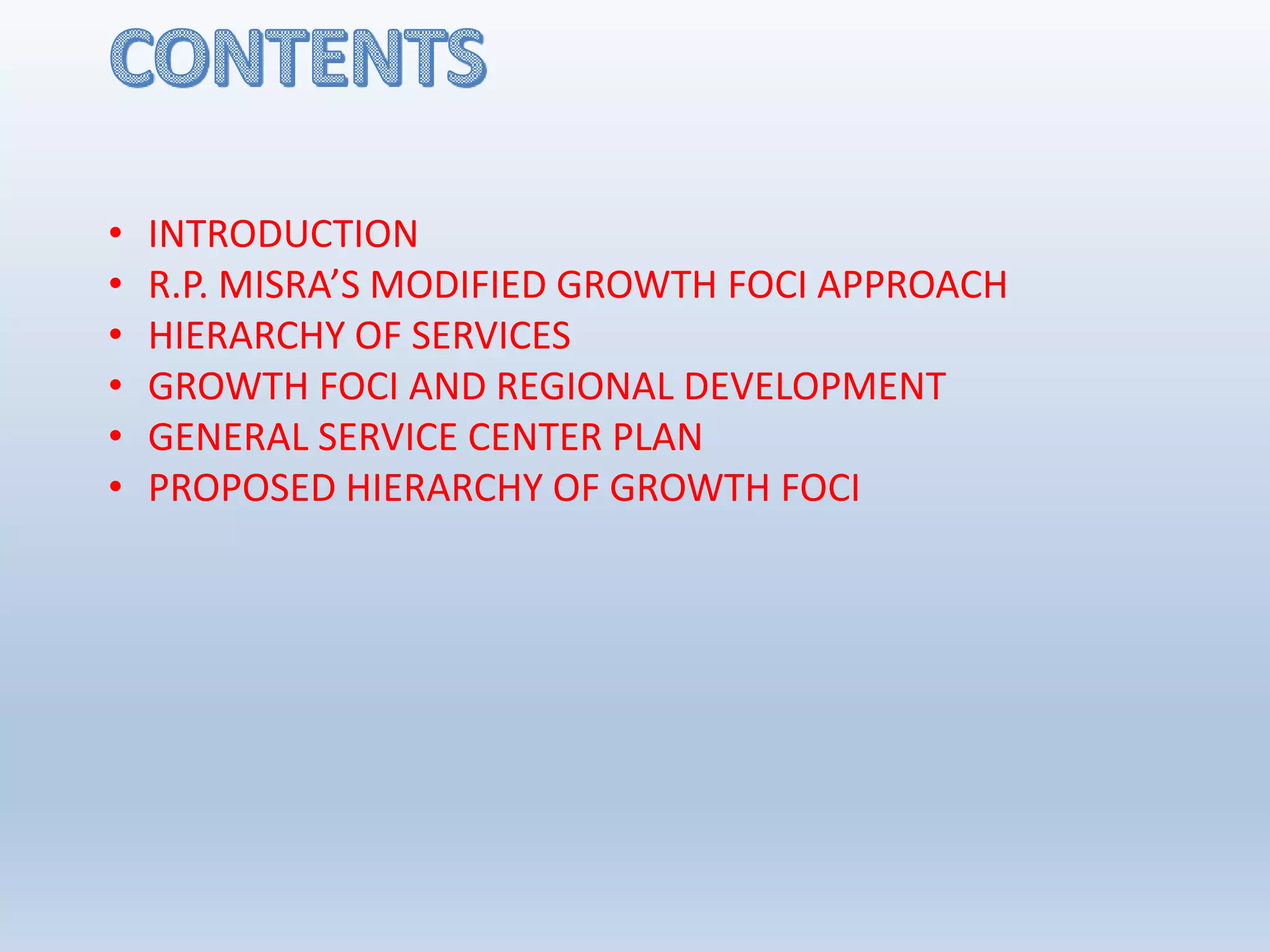 Growth foci concept | PPTX
