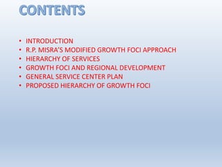 Growth foci concept | PPTX