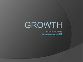 Growth form 3 chap 5 | PPTX