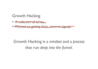 Growth hacking 101 - Matt Lerner | PDF