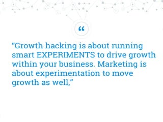 Growth Hacking Experiments + Templates | PPTX