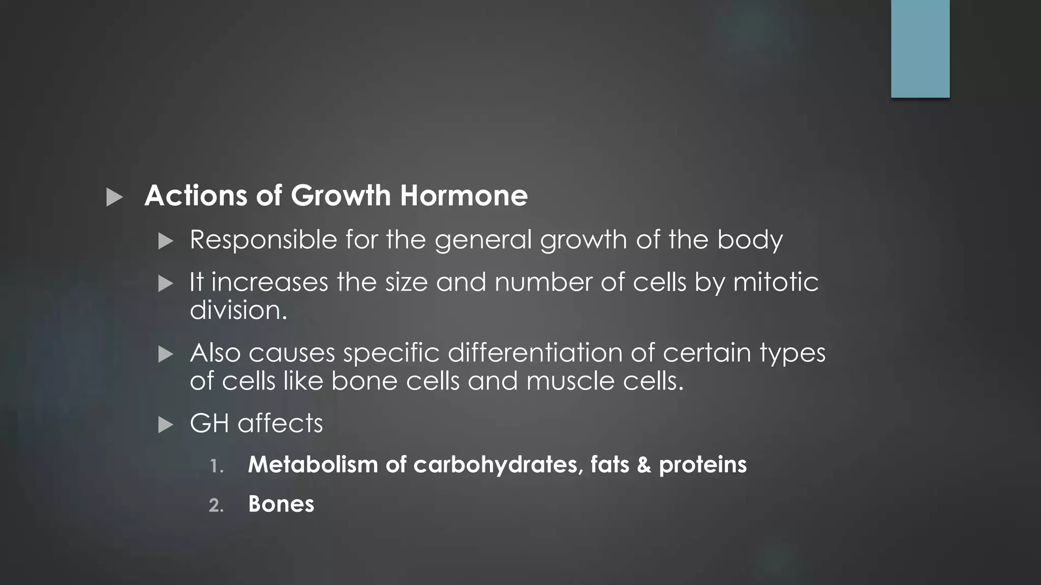Growth hormone | PPTX