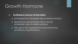 Growth hormone | PPTX