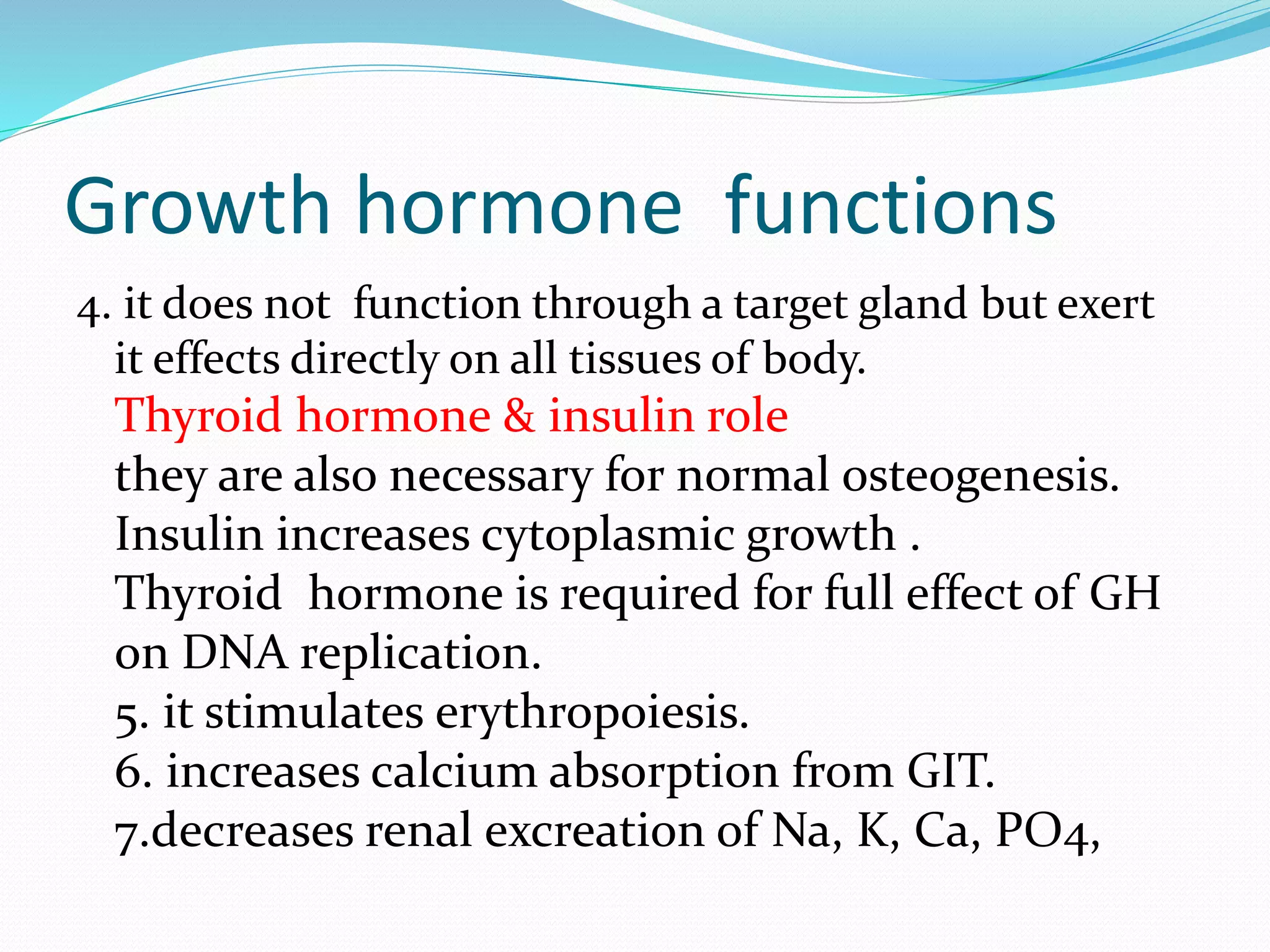 Growth hormone | PPTX