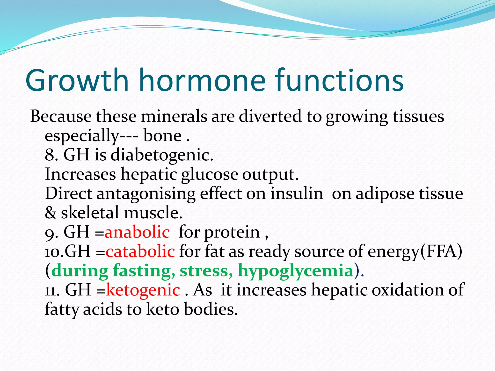 Growth hormone | PPTX