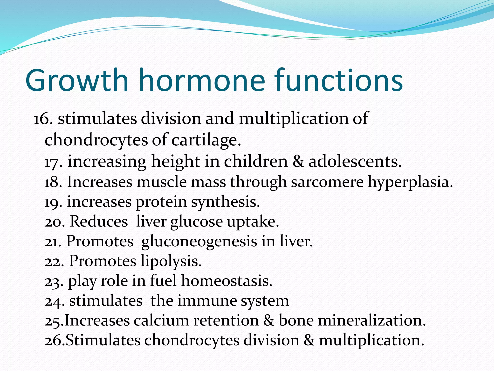 Growth hormone | PPTX