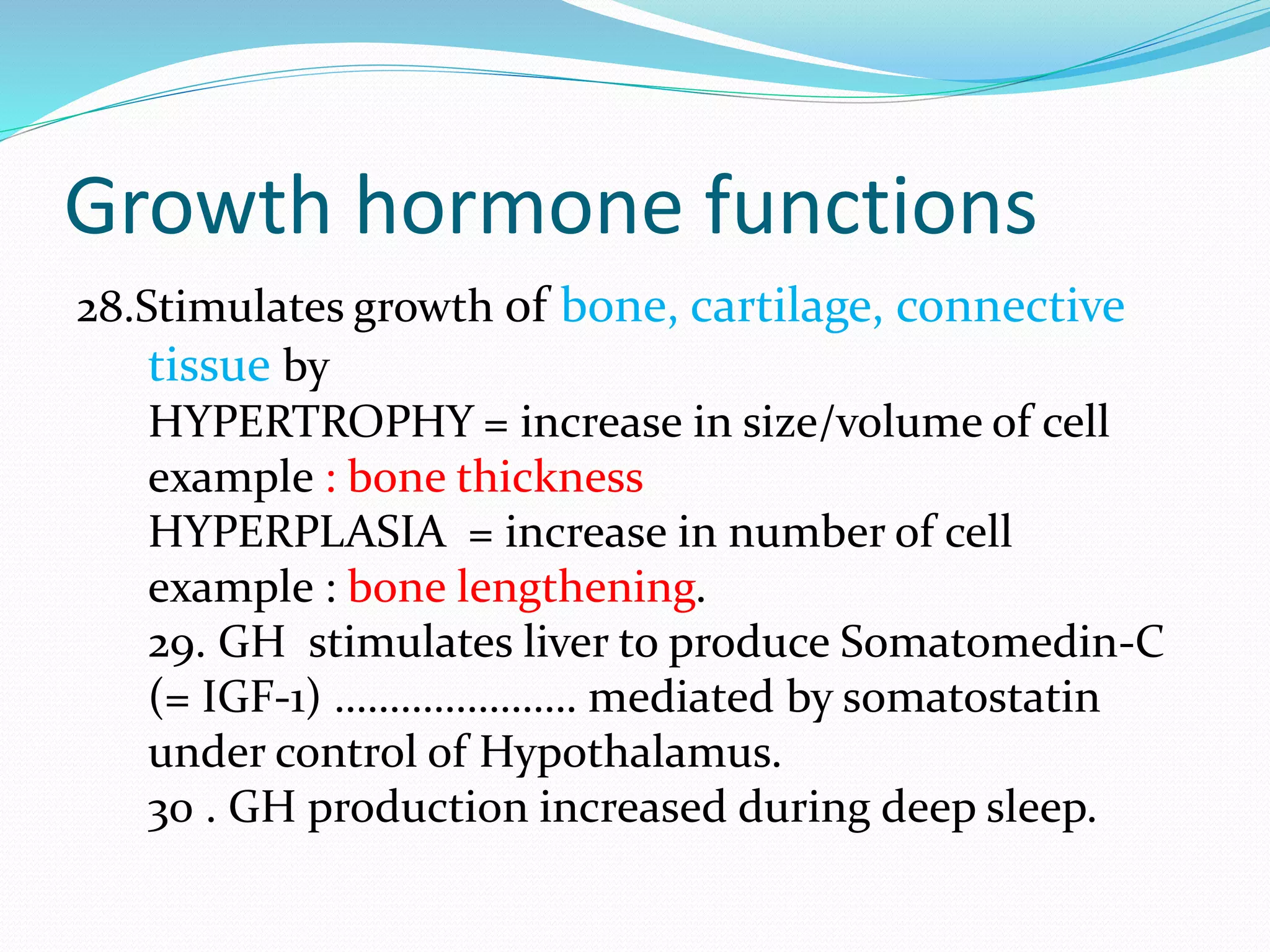 Growth hormone | PPTX